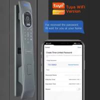 China Glomarket Tuya Smart Door Lock 3d Face Recognition Automatic Smart Locks With Camera Smart Biometric Security Door Lock for sale