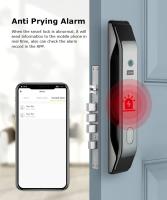 China Glomarket Tuya Smart 3D Face Fully Automatic Door Lock App Remote Unlock Fingerprint Smart Intelligent Door Lock For Smart Home for sale