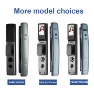 China Glomarket Smart Tuya Wifi Door Lock Automatic Alarm Fingerprint Smart APP Key Digital Password Security Automatic lock for sale