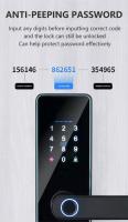 China Glomarket Smart Cerradura Fechadura Digital Tuya Ttlock Lock Rfid Card Password Fingerprint Smart Door Lock for sale