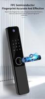China Glomarket Tuya Wifi Fingerprint Digital Password Intelligent Door Lock Remote Control Lock Smart With Camera for sale