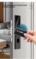 China Glomarket Tuya Smart WiFi Digital Door Lock Code RFID IC Card Smartphone App Unlock Biometric Fingerprint Smart Lock for sale