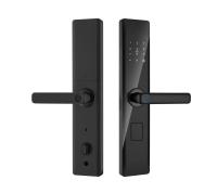 China Glomarket Tuya Smart Security Digital Door Lock Biometric Fingerprint Handle Smart Lock Hotel Apartment Room Lock Factory Price for sale