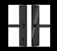 China Glomarket Tuya Smart Security Digital Door Lock Biometric Fingerprint Handle Smart Lock Hotel Apartment Room Lock Factory Price for sale