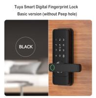 China Glomarket Tuya Wifi Keyless Deadbolt Lock Serraduras Electric Handle Front Door Lock With Keypad Smart Fingerprint Digital Lock for sale