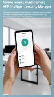 China Glomarket Apartment Room Lock Fingerprint Smart Door Lock Ble Password Keyless App Control Digital Door Locks for sale