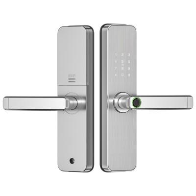 China Glomarket Tuya Smart Door Lock Bedroom Home Digital Biometric Fingerprint Intelligent Handle Electronic Locks for sale
