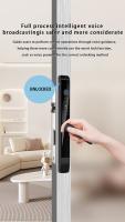 China Glomarket Outdoor Aluminum Sliding Door Lock Digital Handle Electronic Ttlock Fingerprint Tuya Waterproof smart Locks for sale