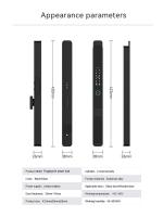 China Glomarket Security Cerradura Inteligente Security Home Automatic Electric Wifi Fingerprint Digital Tuya Smart Door Lock for sale