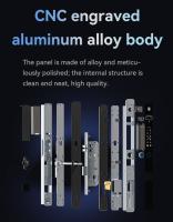 China Glomarket Tuya 3d Face Cerradura Inteligente Automatic Electric Wifi Camera Fingerprint Digital Smart Door Lock for sale