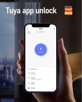 China Glomarket Courtyard Villa Gate Lock High Security Waterproof Intelligent Dual Fingerprint Password Smart Lock for sale