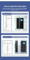 China Glomarket Tuya Smart 3d Face Recognition Wifi Glass Door Lock Fingerprint Card Password Electronic Glass Door Lock For Office for sale