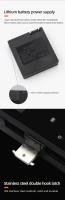 China Glomarket Tuya Smart 3d Face Recognition Wifi Glass Door Lock Fingerprint Card Password Electronic Glass Door Lock For Office for sale