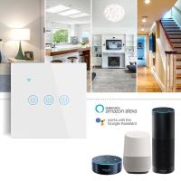 China Glomarket EU 1/2/3/4 Gang Tuya Smart Switch Light Alexa Voice Control Touch Glass Wall Wireless WiFi Electrical Switch for sale
