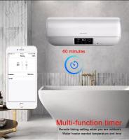 China Glomarket Tuya Smart Glass Touch Button Wifi Smart Boiler Switch Alexa Voice Control EU Standard Water Heater Switch for sale