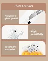 China Glomarket Tuya Smart Wifi Ceiling Fan Switch Eu Standard Glass Touch Wall App Remote Control Electrical Fan Speed Switch for sale