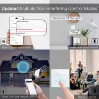 China Glomarket Smart Wifi Brazil 118*124 Switch Work with Google Alexa Assistant Tuya Smart Light Switch for Home for sale