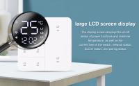 China Glomarket Tuya Wifi Smart Wall Light Switch 1/2/3 Gang Support Voice/app/touch Control With Temperature Display Screen for sale
