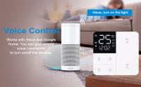 China Glomarket Tuya Wifi Smart Wall Light Switch 1/2/3 Gang Support Voice/app/touch Control With Temperature Display Screen for sale