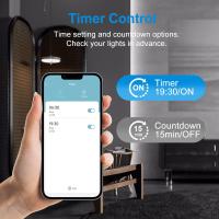 China Glomarket Tuya Wifi Smart Wall Light Switch 1/2/3 Gang Support Voice/app/touch Control With Temperature Display Screen for sale