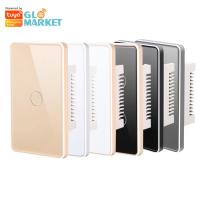 China Glomarket Tuya Smart Switch Wifi US Electric Wall Switch Google Home Alexa Light Lamp Touch Switch App Control for sale