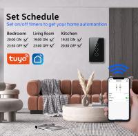 China Glomarket Tuya Smart Switch Wifi US Electric Wall Switch Google Home Alexa Light Lamp Touch Switch App Control for sale