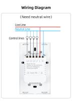 China Glomarket New Design Products Tuya Smart Wifi Wall Switch Us Standard Glass Touch Panel Light Switch Support App Remote Control for sale