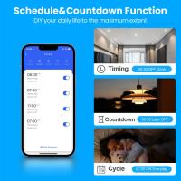 China Glomarket Smart Wifi Brazil Standard Smart Home Tuya Smart 4 Gang Switch And Socket Wifi Smart Wall Socket Work With Alexa for sale