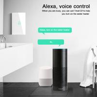 China Glomarket Tuya Wifi Smart Water Heater Switch APP Remote Control US Boiler Touch Switch With Alexa Google For Smart Home for sale