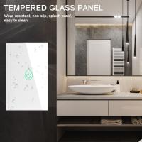 China Glomarket Tuya Wifi Smart Water Heater Switch APP Remote Control US Boiler Touch Switch With Alexa Google For Smart Home for sale