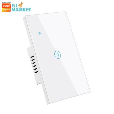 China Glomarket Tuya Wifi Smart Water Heater Switch APP Remote Control US Boiler Touch Switch With Alexa Google For Smart Home for sale