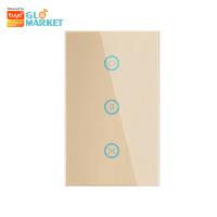 China Glomarket Wifi Smart Tuya Alexa Google Home Voice Control Garage Door Opener Remote Rolling Smart Life Electric Switch for sale