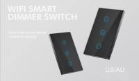 China Glomarket US Standard Dimmer Wireless Switch Electrical Smart Switch Intelligent Wall Dimmer Light Switch Smart Home Automation for sale