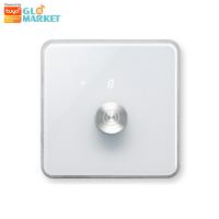China Glomarket Smart Home Dimmer Switch Tuya Zigbee Voice Control Knob Dimming Adjust Brightness With Digital Display for sale