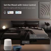 China Glomarket Smart Home Dimmer Switch Tuya Zigbee Voice Control Knob Dimming Adjust Brightness With Digital Display for sale