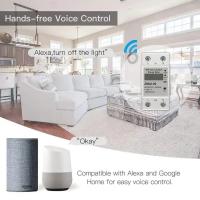 China Glomarket Wifi Tuya/Smart Life App Remote Control Smart Circuit Protector Relay Device Switch Breaker Energy Meter for sale