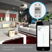 China Glomarket Wifi Tuya/Smart Life App Remote Control Smart Circuit Protector Relay Device Switch Breaker Energy Meter for sale