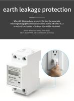 China Glomarket Wifi Tuya/Smart Life App Remote Control Smart Circuit Protector Relay Device Switch Breaker Energy Meter for sale