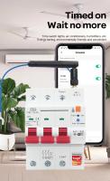 China Glomarket Wifi Circuit Breaker Smart Switch Tuya Smart 1p 2p 3p 4p Smart Home System Electric Circuit 4P MCB Smart Breaker for sale