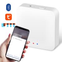 China Glomarket Tuya Zigbee 3.0 Hub Gaterway Alexa Google Smart Home Bridge Wireless Remote Controller Smart Home Zigbee Gateway Hub for sale