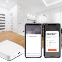 China Glomarket Tuya Zigbee 3.0 Hub Gaterway Alexa Google Smart Home Bridge Wireless Remote Controller Smart Home Zigbee Gateway Hub for sale