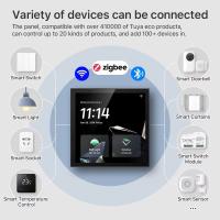 China Glomarket Smart Home Control Panel Touch Screen 4 Inch Multi-functional WiFi Home Background Music System Tuya Zigbee Gateway for sale
