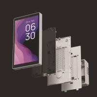 China Glomarket Tuya 5 Inch Wifi Zigbee Gateway Smart Home Control Panel Multi-function Music Wall Touch Screen Tuya Center for sale