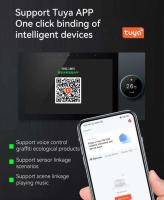 China Glomarket Tuya Wifi Smart 7 Inch Control Panel Multi-Function Ble Music Wall Touch Screen Zigbee Hub Gateway Central Control for sale