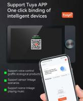 China Glomarket 8 Inch Tuya Smart WiFi Zigbee Gteway Scene Music Play Multi-functional Smart Control Panel Central Controller for sale