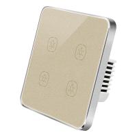 China ABS Glass Touch Dimmer Tuya Smart Switch Smart Life APP Control for sale