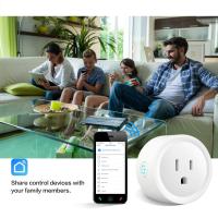 China Tuya 16A Wifi Controlled Power Outlet 220V Wifi Smart Plug 3500W for sale