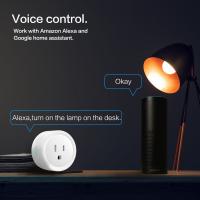 China Tuya 16A Wifi Controlled Power Outlet 220V Wifi Smart Plug 3500W for sale