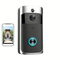 China 2.4GHz 2MP Tuya Smart Doorbell Camera Night Vision 3400mHA Battery for sale