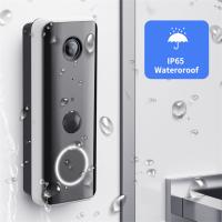 China CE PIR Tuya Smart Life Video Doorbell Wifi Full Hd Video Doorbell With Chime for sale